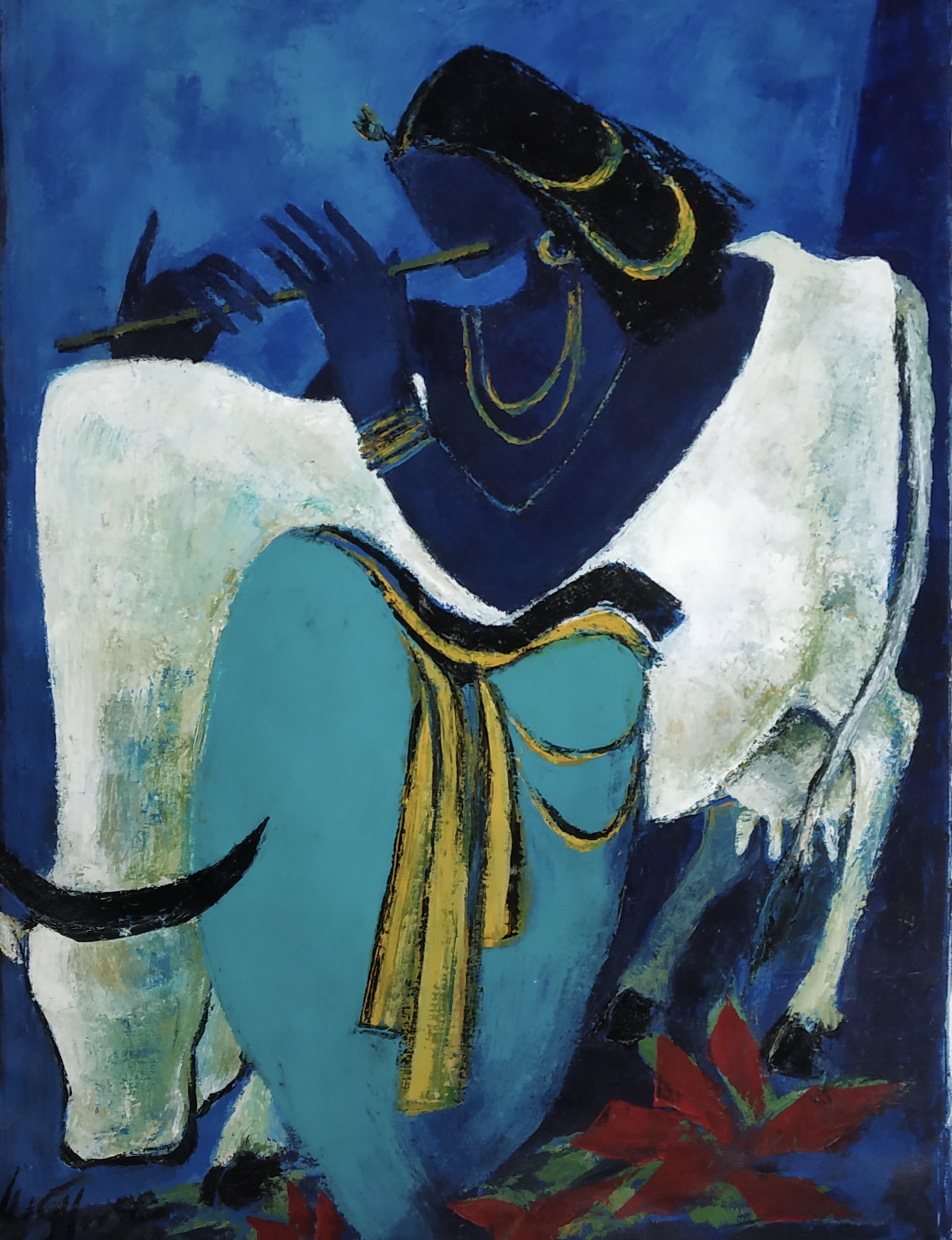 Krishna by A V Ilango – Gallery Time & Space