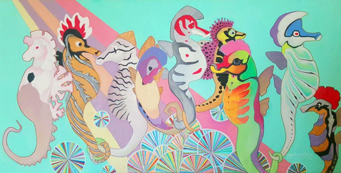 Seamless Horses Gallery Time Space